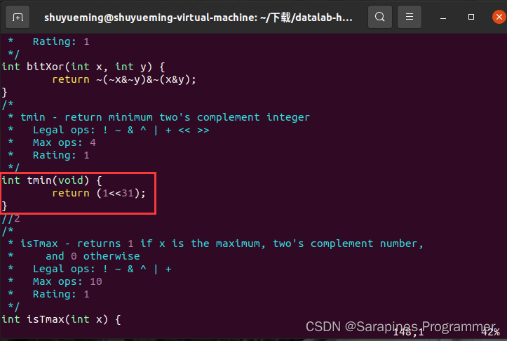 【CSAPP】DataLab-CSDN博客