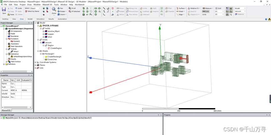 技巧：Maxwell3D中，怎么选中3D模型的一个面？_maxwell选择面-CSDN博客