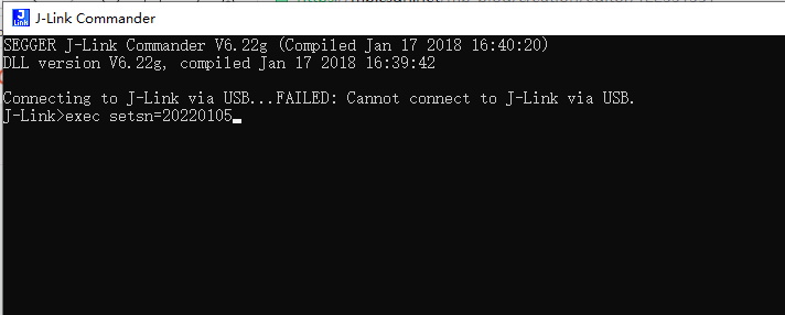 J-link无法下载固件问题_could not read unit serial number-CSDN博客