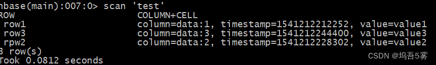分布式NoSQL(13)——educoder_HBase的安装与简单操作_HBase伪分布式环境搭建_第2关:创建表-CSDN博客