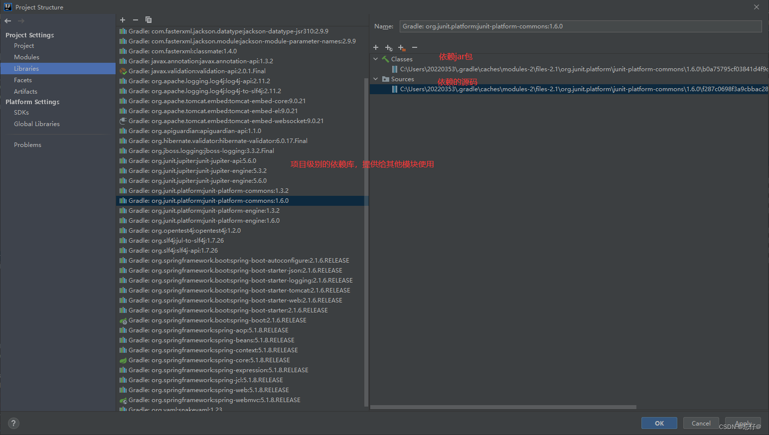 IDEA的项目结构Project Structure界面说明_idea project structure 设置-CSDN博客
