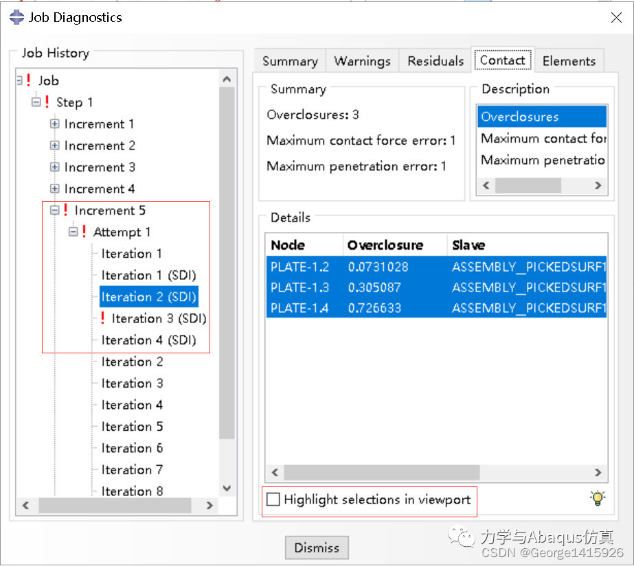 Abaqus分析——严重不连续迭代与平衡迭代_abaqus严重不连续的迭代数是什么意思-CSDN博客