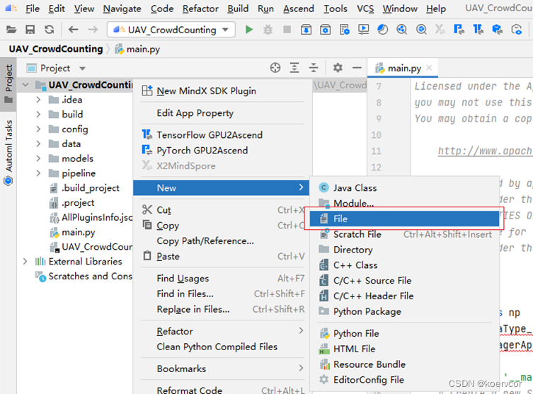 使用MindStudio进行UAV场景下人群密度估计开发-CSDN博客