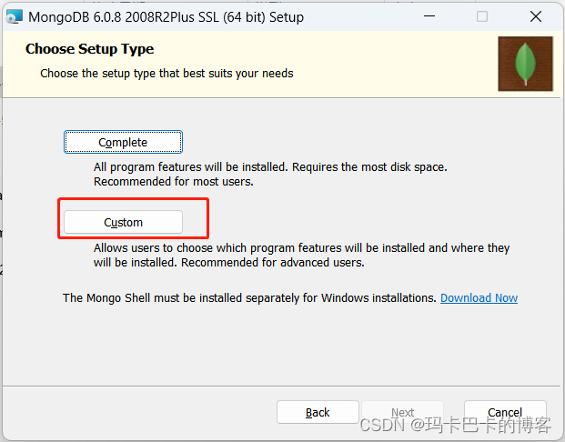 Windows系统MongoDB安装与配置_windows安装mongodb-CSDN博客