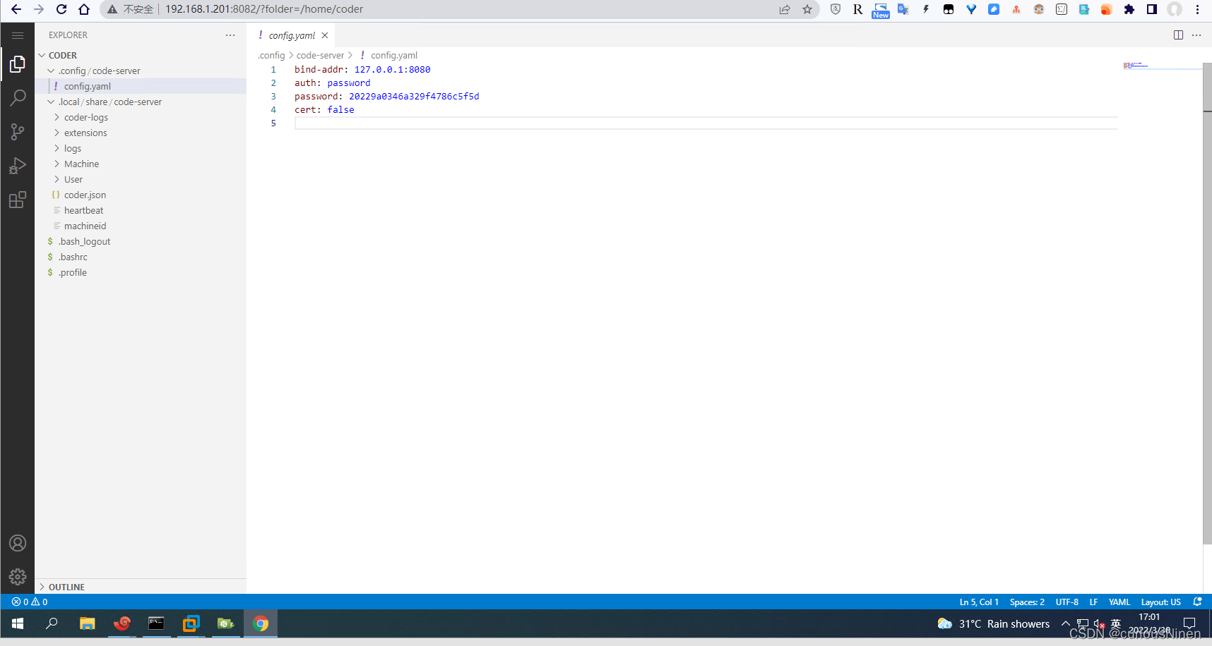 Code server Docker CSDN code-server-docker-csdn