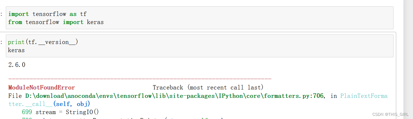 导入keras，却报错`No module named ‘keras‘`_no module named 'keras-CSDN博客