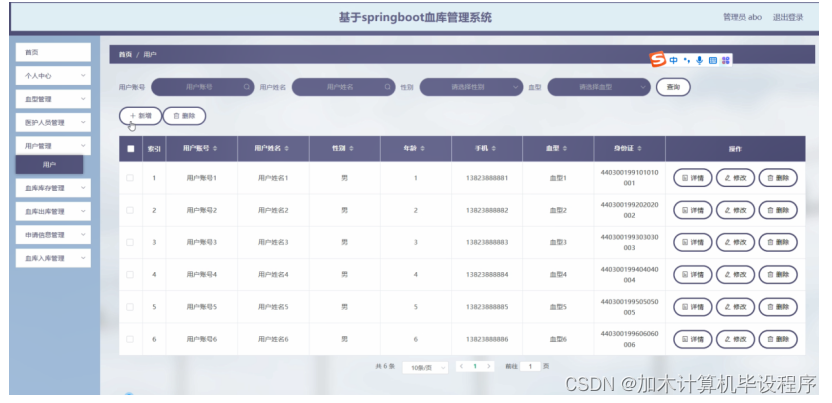 Python Django毕业设计血库管理系统(程序lw Csdn博客