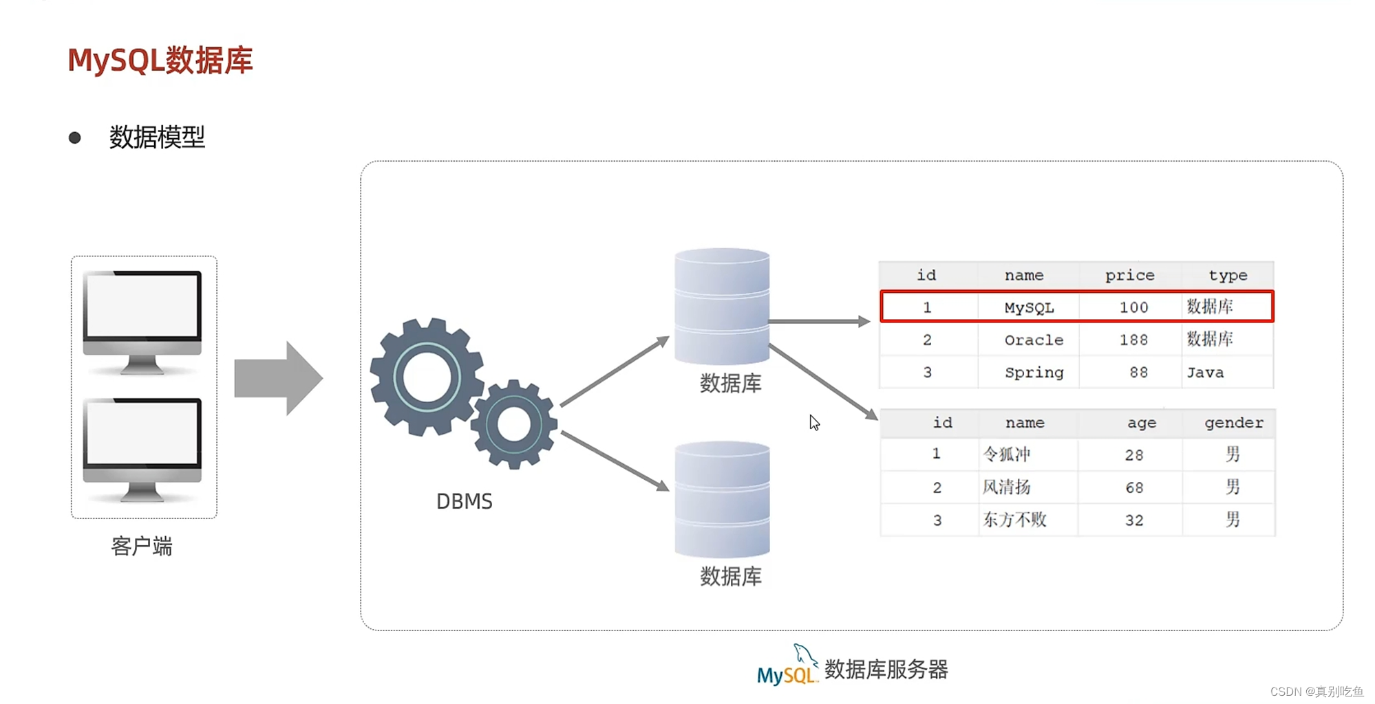 数据库原理与应用（基于mysql）（一）数据库理论与应用是mysql吗 Csdn博客