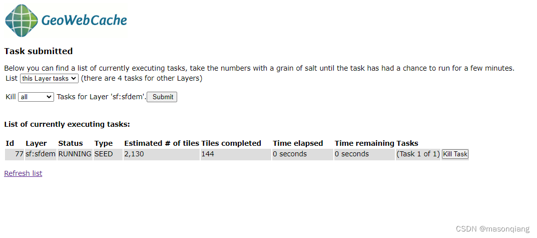 REST请求GeoWebCache执行切片_geowebcache 生成切片接口-CSDN博客