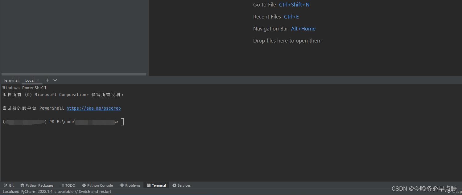 因为在此系统上禁止运行脚本。有关详细信息，请参阅 https:/go.microsoft.com/fwlink/?LinkID=135170 中的 about_Execution ...