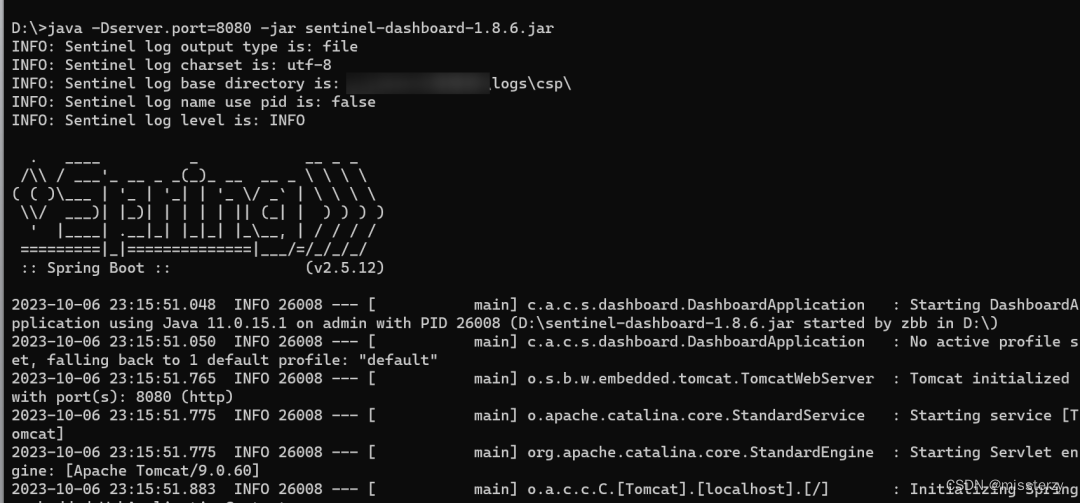 Sentinel安装和项目整合Sentinel_sentinel 安装-CSDN博客