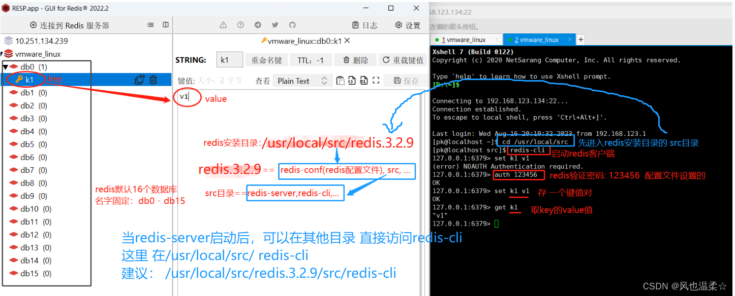 Redis安装以及RESP连接Redis服务器_resp 连接-CSDN博客