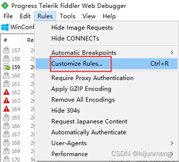 fiddler抓包_static function onwebsocketmessage(omsg: websocket-CSDN博客