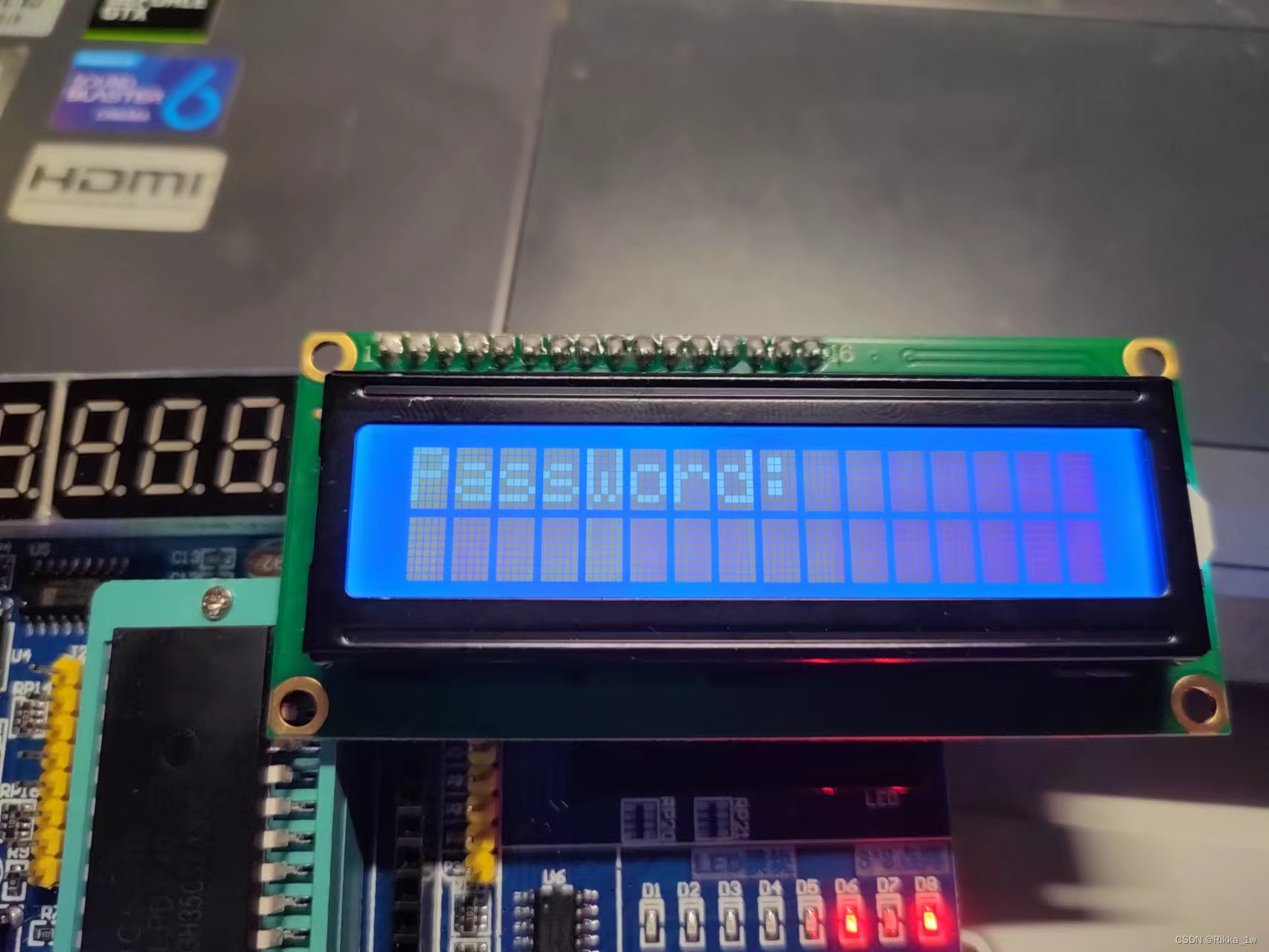 基于51单片机LCD1602的简易矩阵键盘密码锁_51单片机1602密码锁-CSDN博客