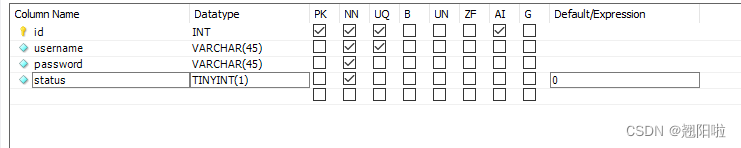 【mysql】使用mysql Workbench软件新建表mysqlworkbench创建表 Csdn博客