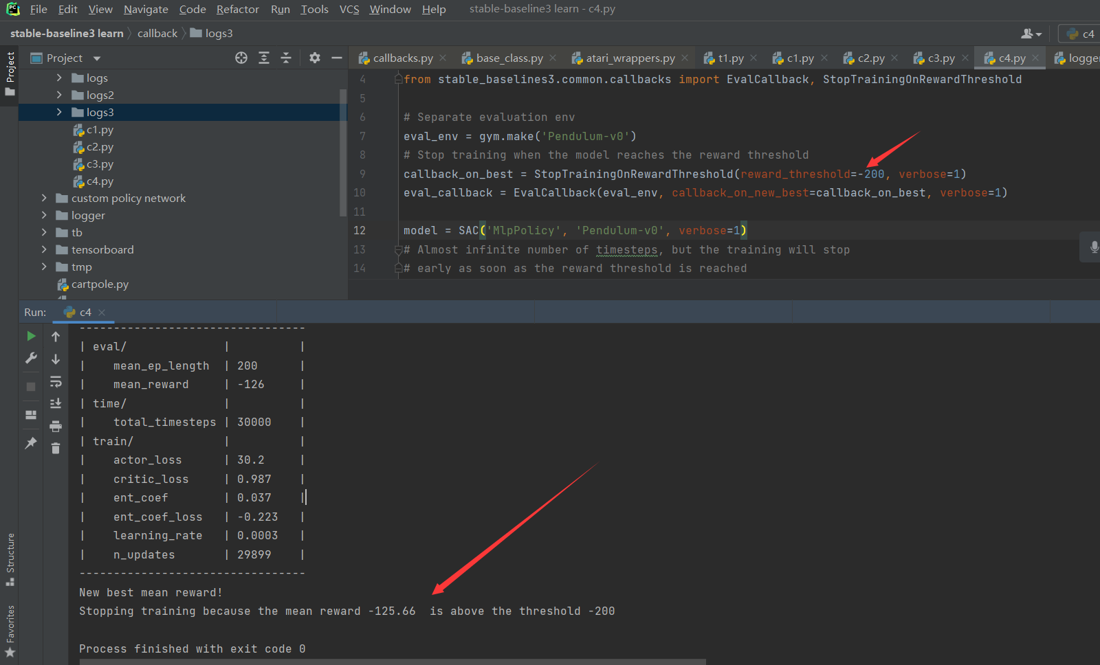 stable-baselines3学习之Callbacks_evalcallback-CSDN博客