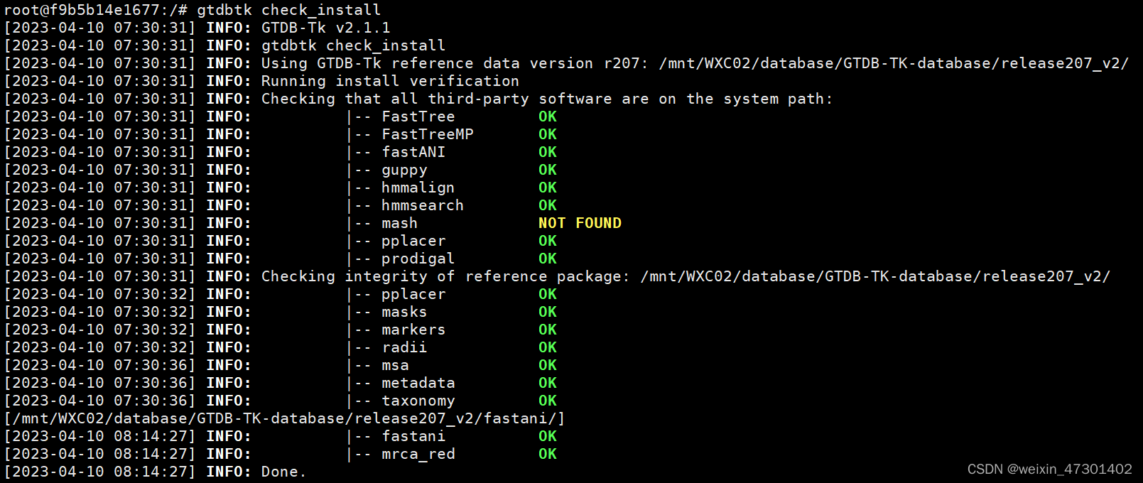 GTDB-TK 软件安装-CSDN博客
