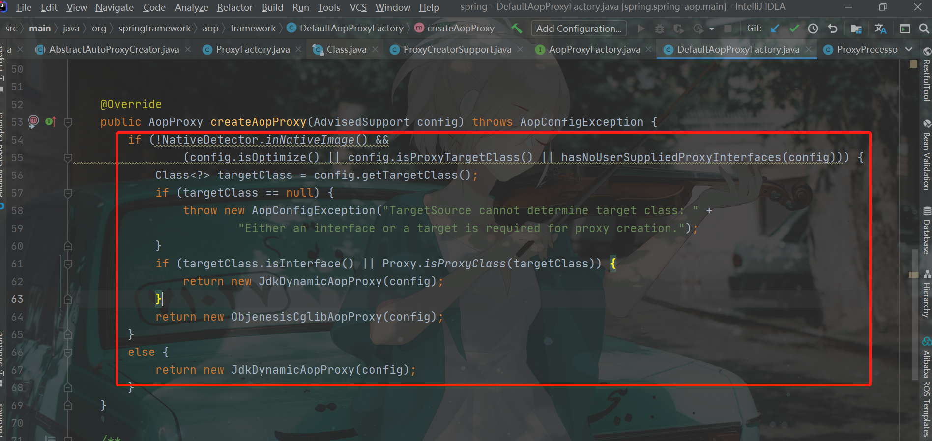 Spring（十九）：AOP代理——JdkDynamicAopProxy、填坑：AOP代理与上循环依赖_jdkdynamicaopproxy createaopproxy-CSDN博客