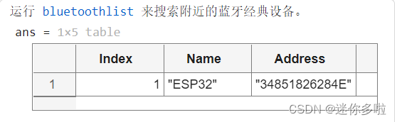 matlab接收ESP32低功耗蓝牙BLE信息_matlab设计界面接收蓝牙数据-CSDN博客