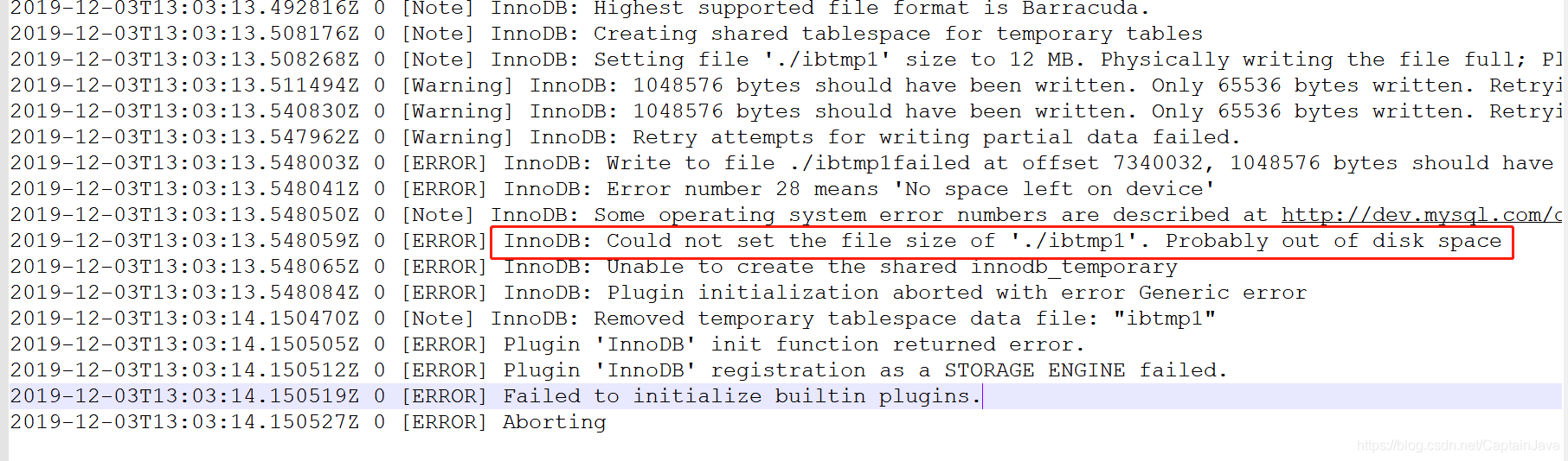 systemctl status mysqld.service或者systemctl start mysqld 启动失败的解决办法_mysql_cmr20210716-DevPress官方社区
