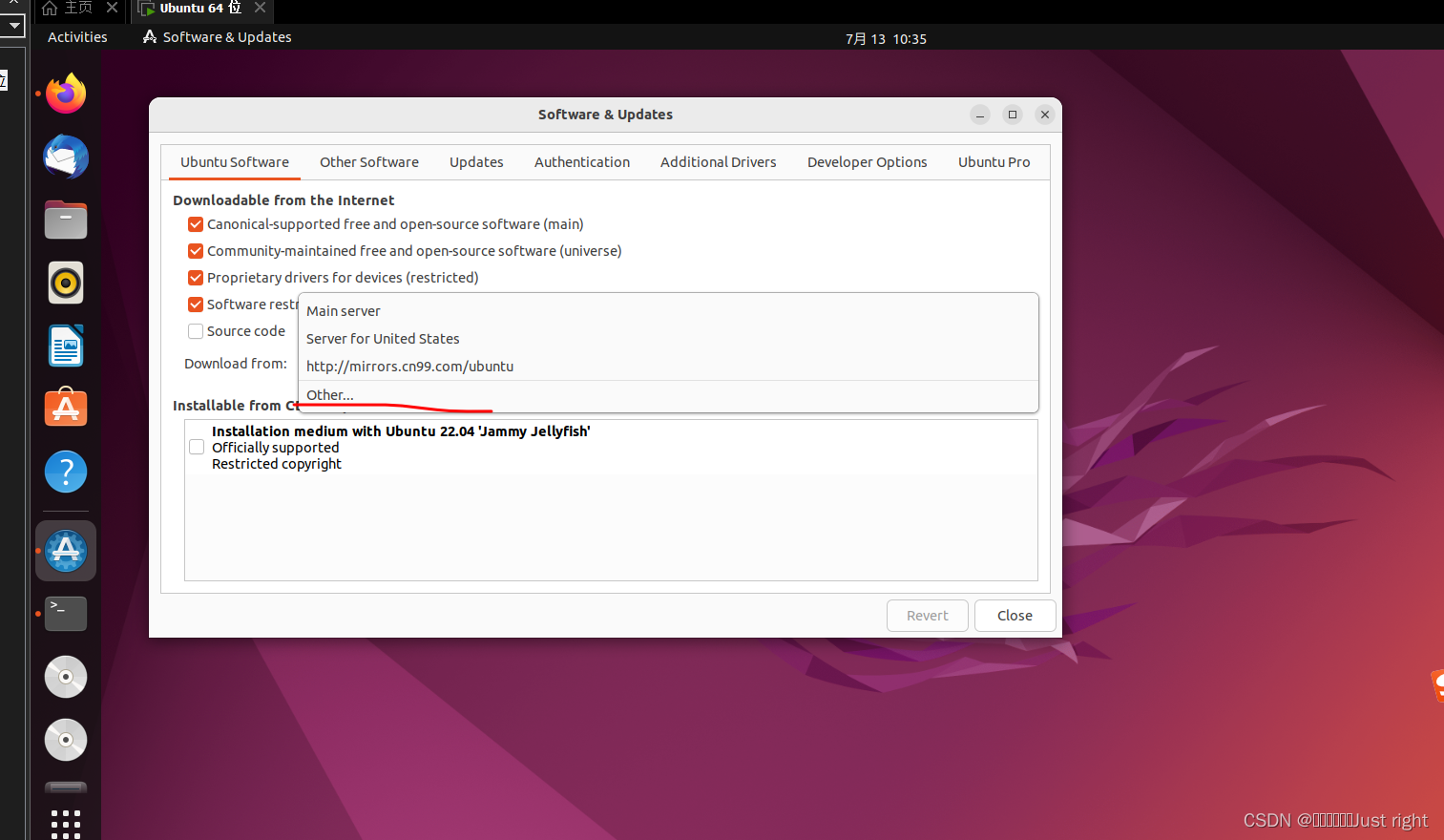 Ubuntu软件下载选择国内源_ubuntu 中国下载-CSDN博客