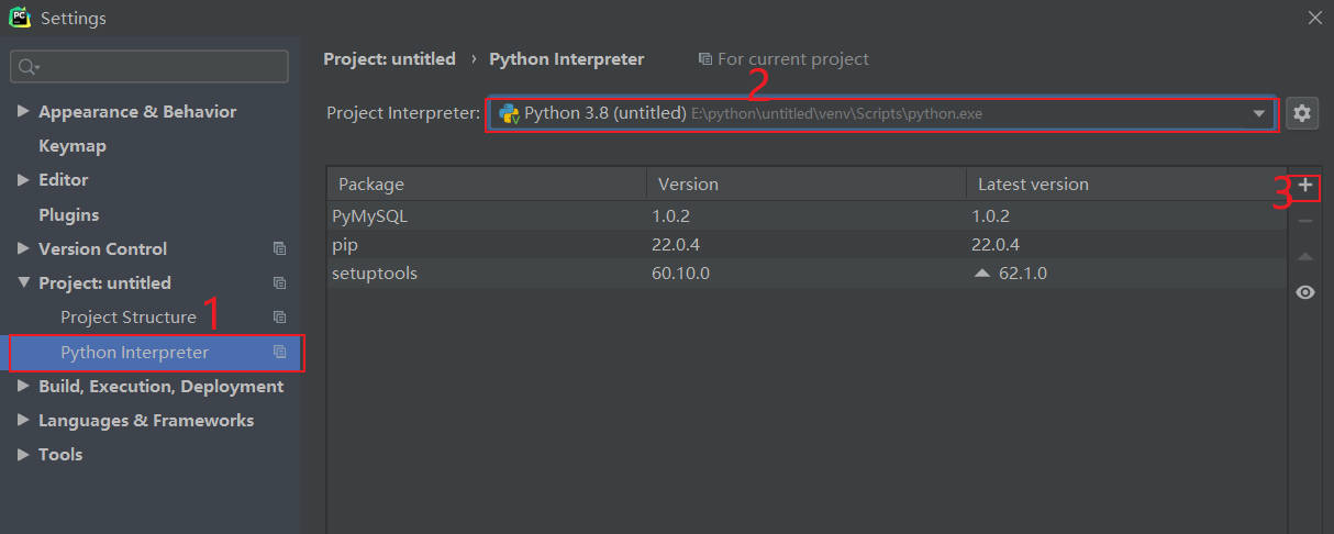 pycharm怎么导入pymysql_pycharm导入pymysql-CSDN博客