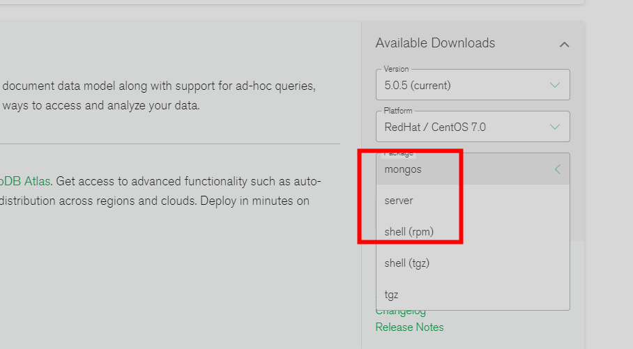 MongoDb 的安装 rpm 方式_linux yum安装mongodb rpm-CSDN博客