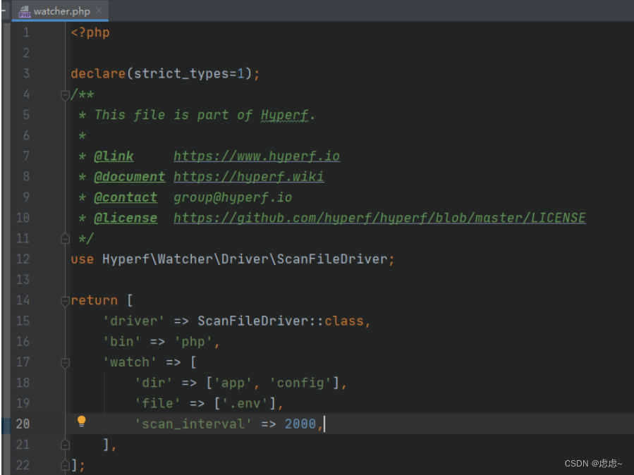 hyperf之路第二篇（热加载与守护进程的方式运行）_hyperf守护进程的方式运行-CSDN博客