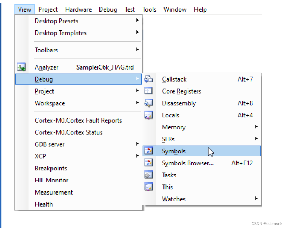 ISYSTEM调试实践7--Watch 、Local和Symbols窗口_winidea watch-CSDN博客