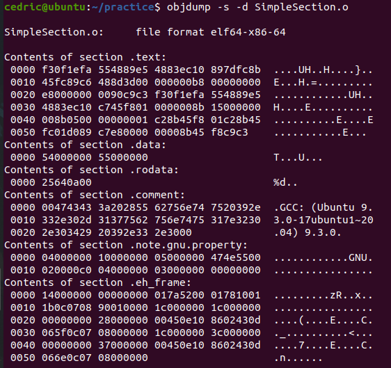 目标文件（.o）结构的简单了解_..o-CSDN博客