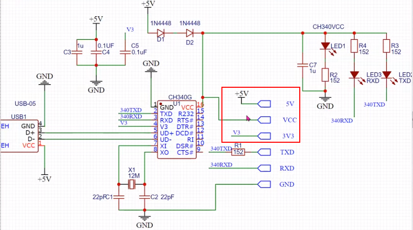 stm32 /*CH340串口使用_ch340和stm32最小系统串口通讯-CSDN博客