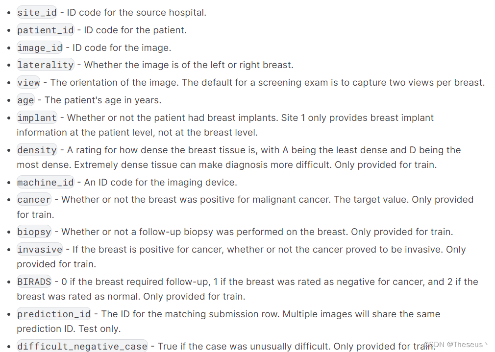 kaggle竞赛RSNA Screening Mammography Breast Cancer Detection_dicomsdl-CSDN博客