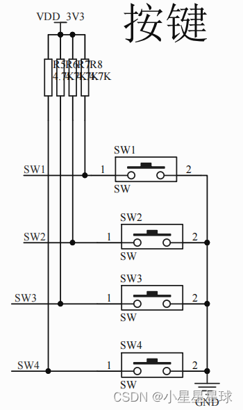 初学者思路 实现独立按键检测 以stm32为例 Stm32按键检测 Csdn博客