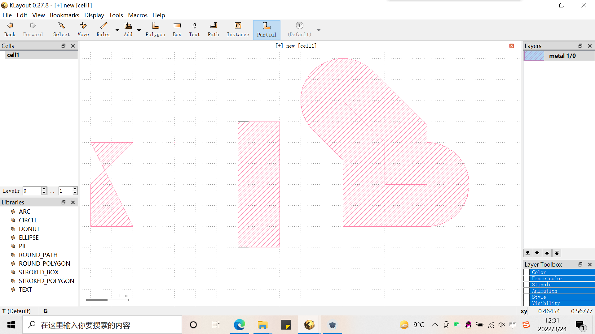 Klayout入门（1）基本图形绘制-CSDN博客