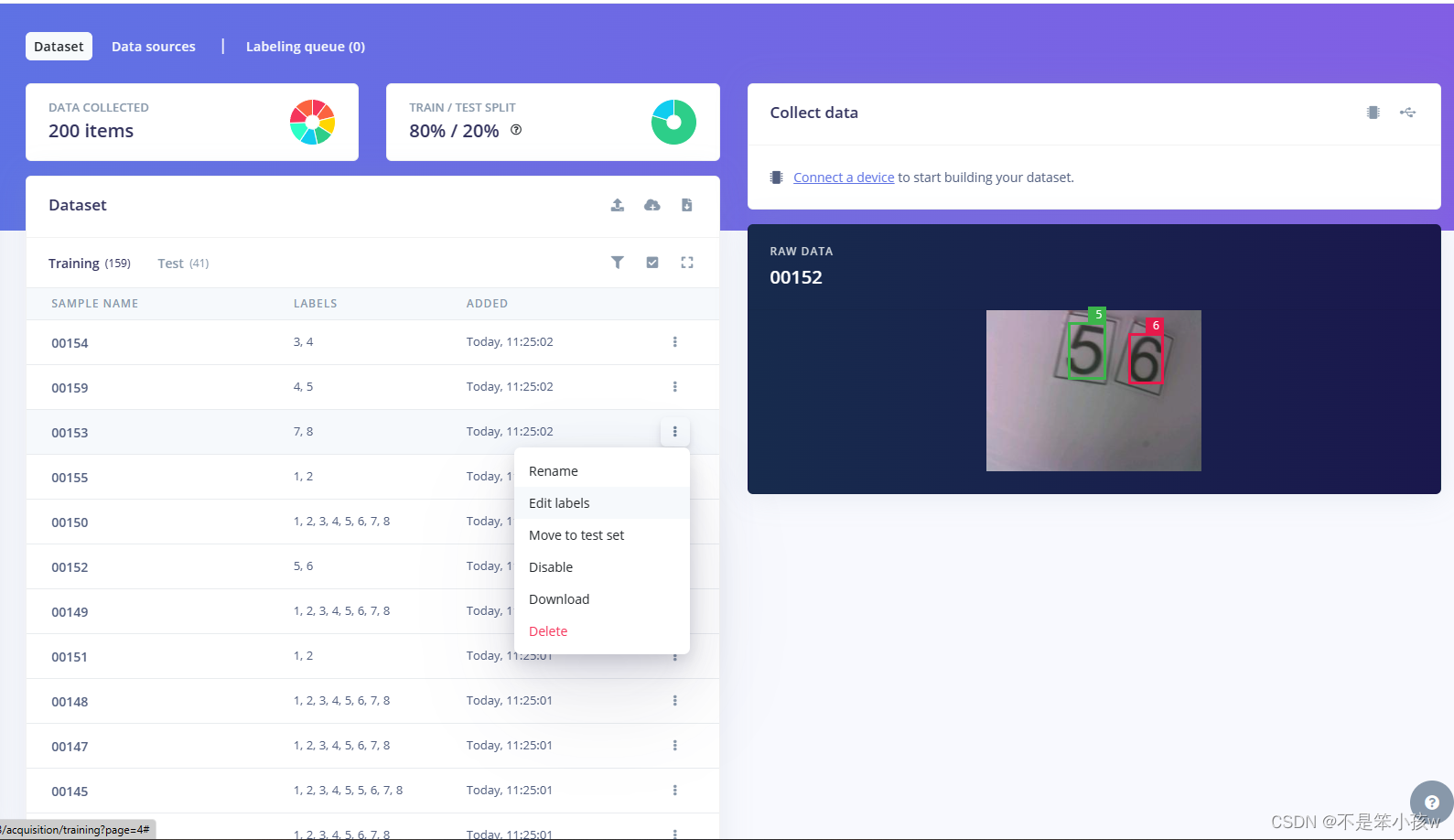 OpenMV+EDGE Impulse训练神经网络目标检测数字_edgeimpulse神经网络-CSDN博客