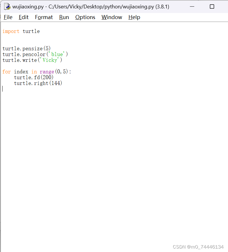 用python绘制五角星_怎样用python绘制五角星-CSDN博客