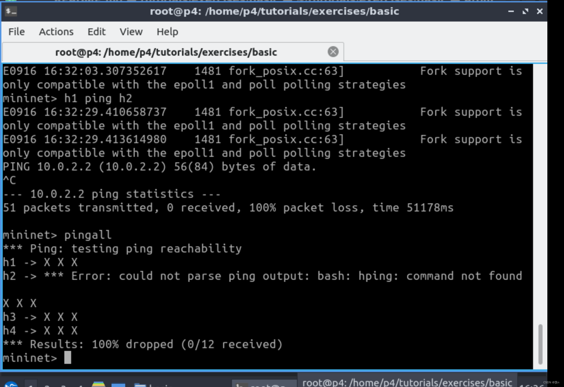 P4语言学习（1）——basic实验_p4 basic-CSDN博客