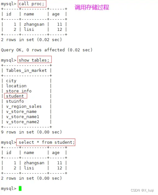 Mysql存储过程mysql 存储过程结束 Csdn博客