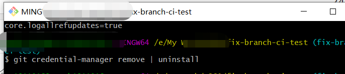 git /(vSCode) modification /(switch) submission password - Programmer ...