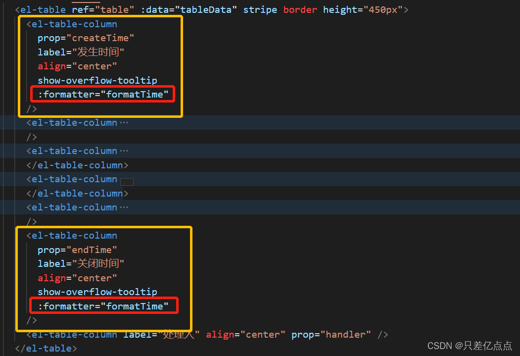 el-table后端返回日期2023-04-07T09:10:47.000+00:00格式转换_el-table 反显时间格式-CSDN博客