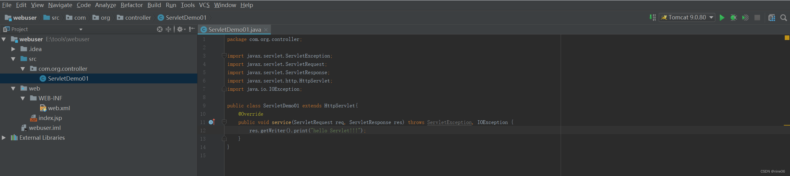 JavaWeb——Servlet(详细介绍)_java的web框架servlet-CSDN博客