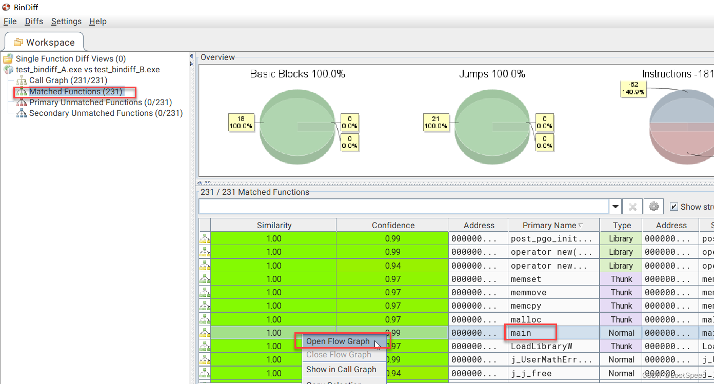 bindiff can‘t compare IDA string table-CSDN博客