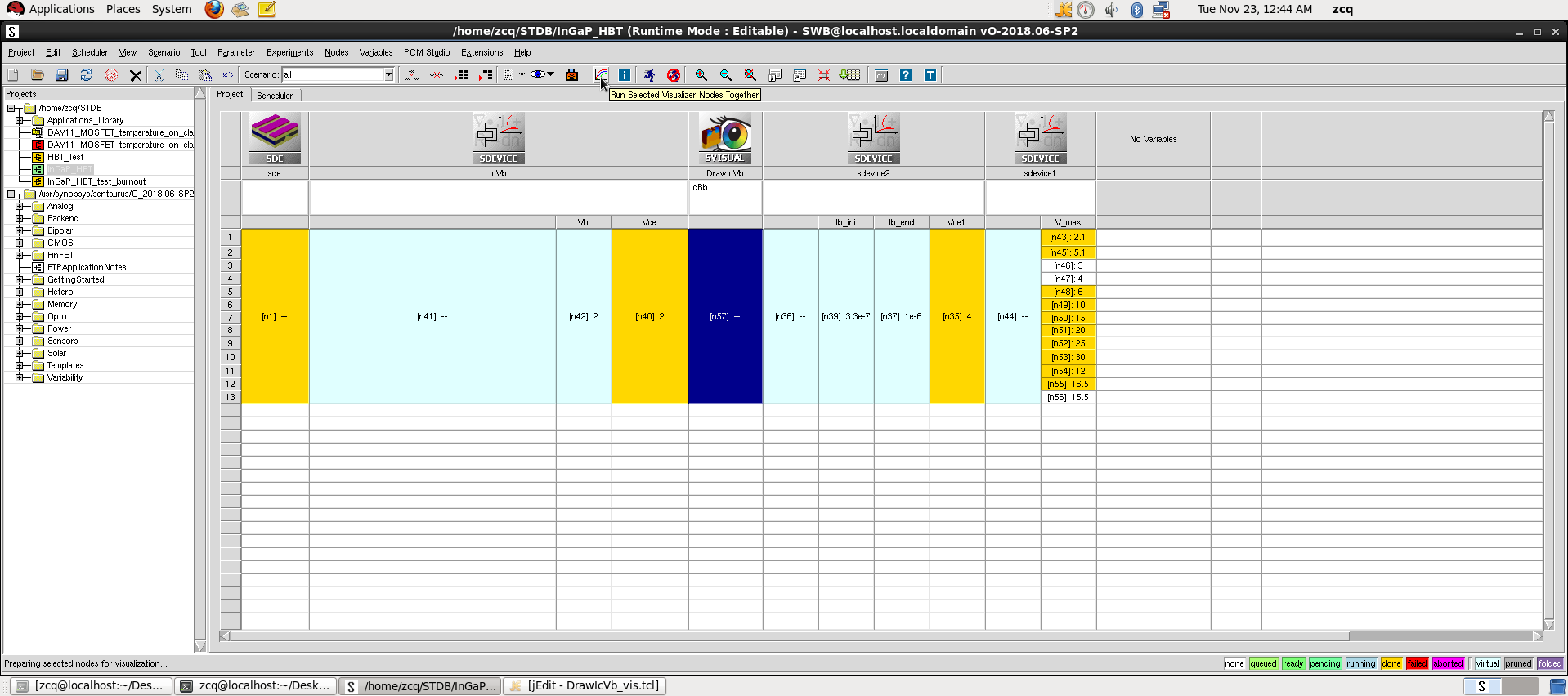 Sentaurus TCAD仿真记录-关于Run Selected Nodes Together报错的解决办法_tcad中run selected visualizer node ...