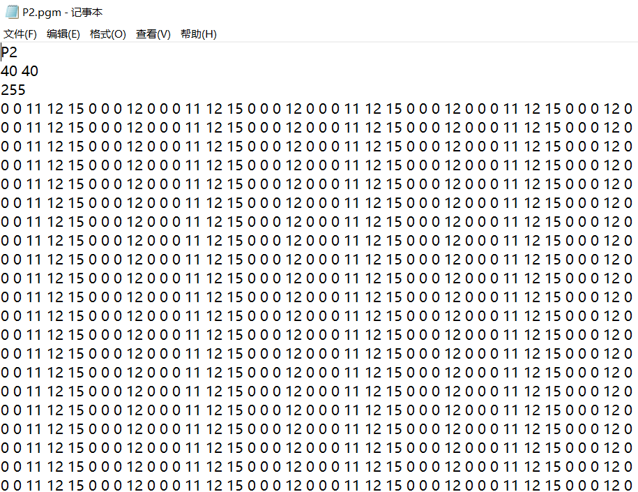 PGM图像读取与存储（C语言）_c语言 pgm-CSDN博客