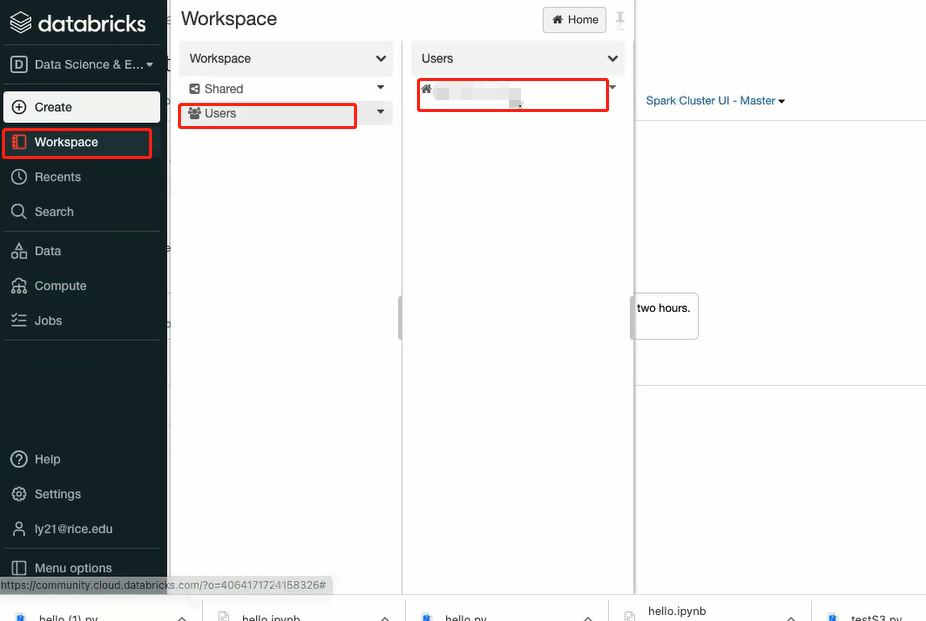 DataBrick的简单使用（课程自用，侵删）_secular_的博客-CSDN博客