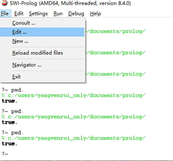 【人工智能】SWI-prolog学习笔记（一）_yangwenrui_only的博客-CSDN博客