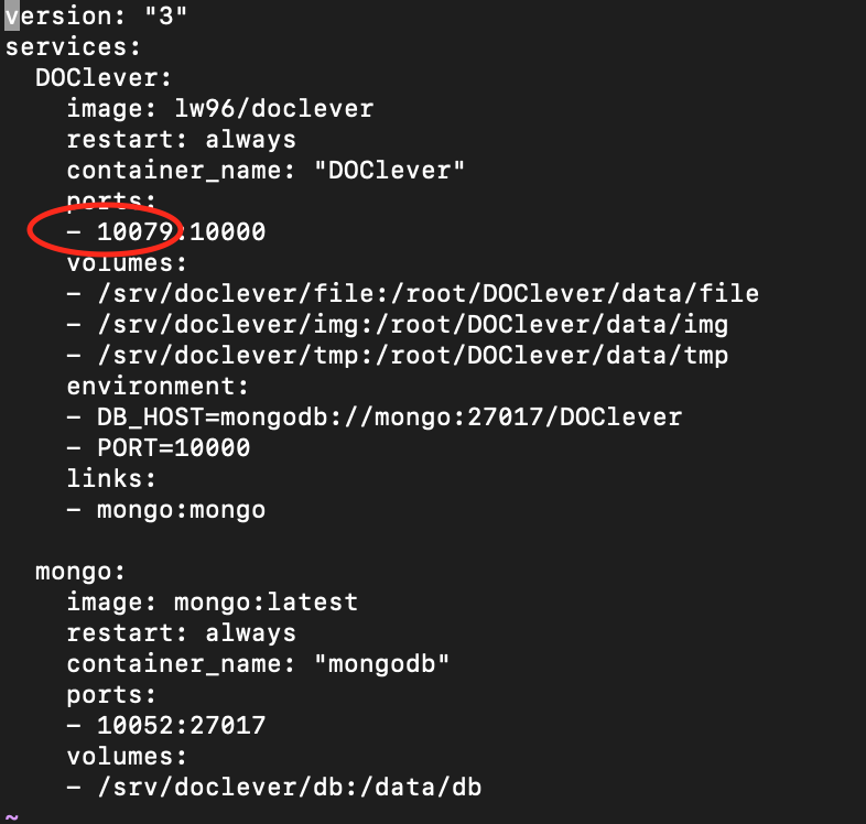 docker 配置本地doclever服务 :网页可能暂时无法连接，或者它已永久性地移动到了新网址-CSDN博客