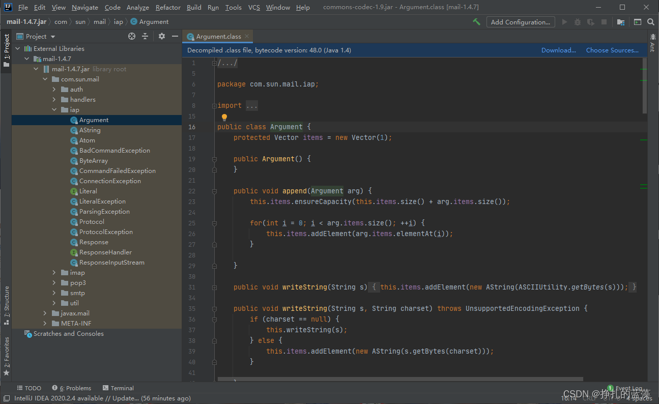 如何使用IDEA查看jar包，jar包的正确打开方式_idea打开jar包-CSDN博客