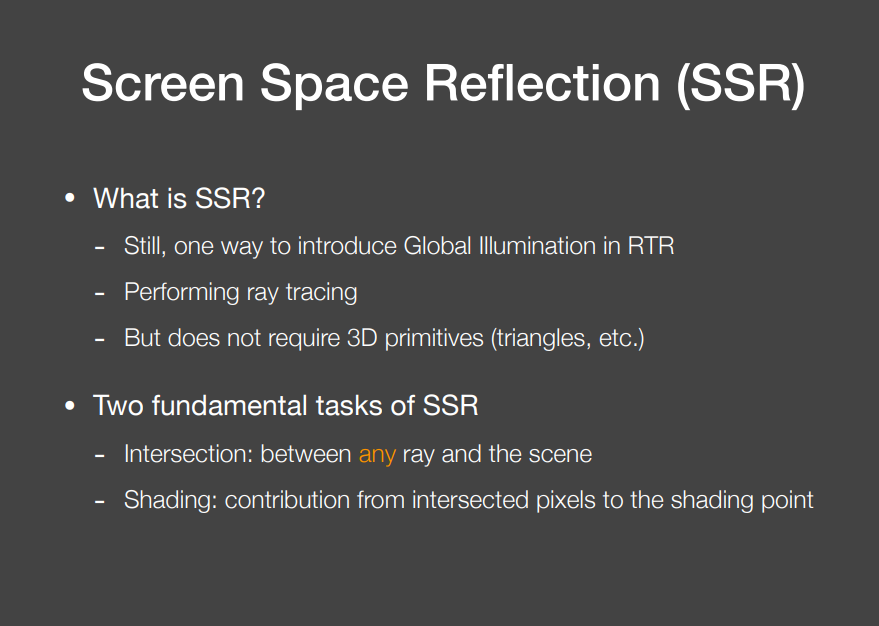 计算机图形学--全局光照（屏幕空间：SSDO，SSR）-CSDN博客